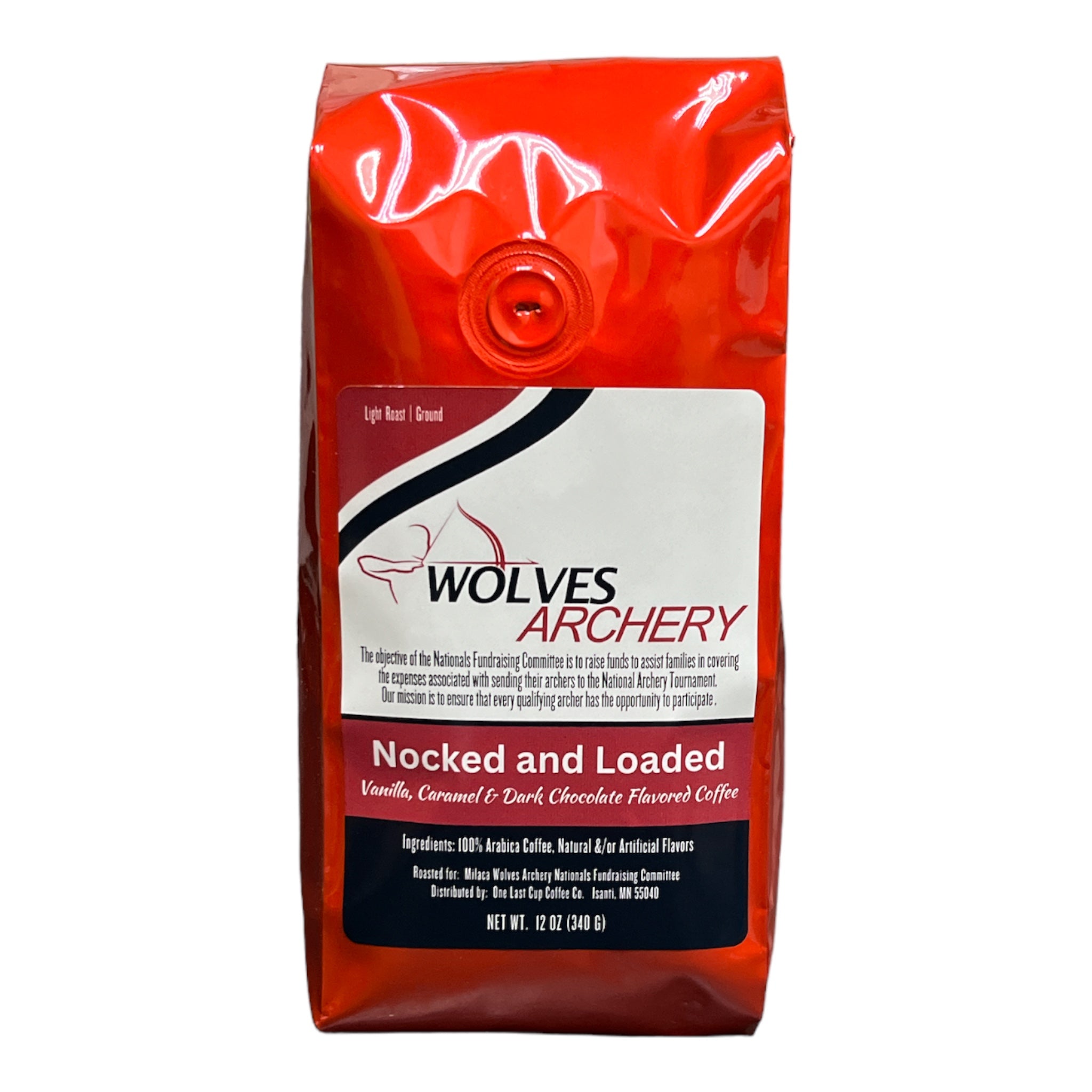 Milaca Wolves Archery - Nocked and Loaded - Ground – One Last Cup Coffee Co
