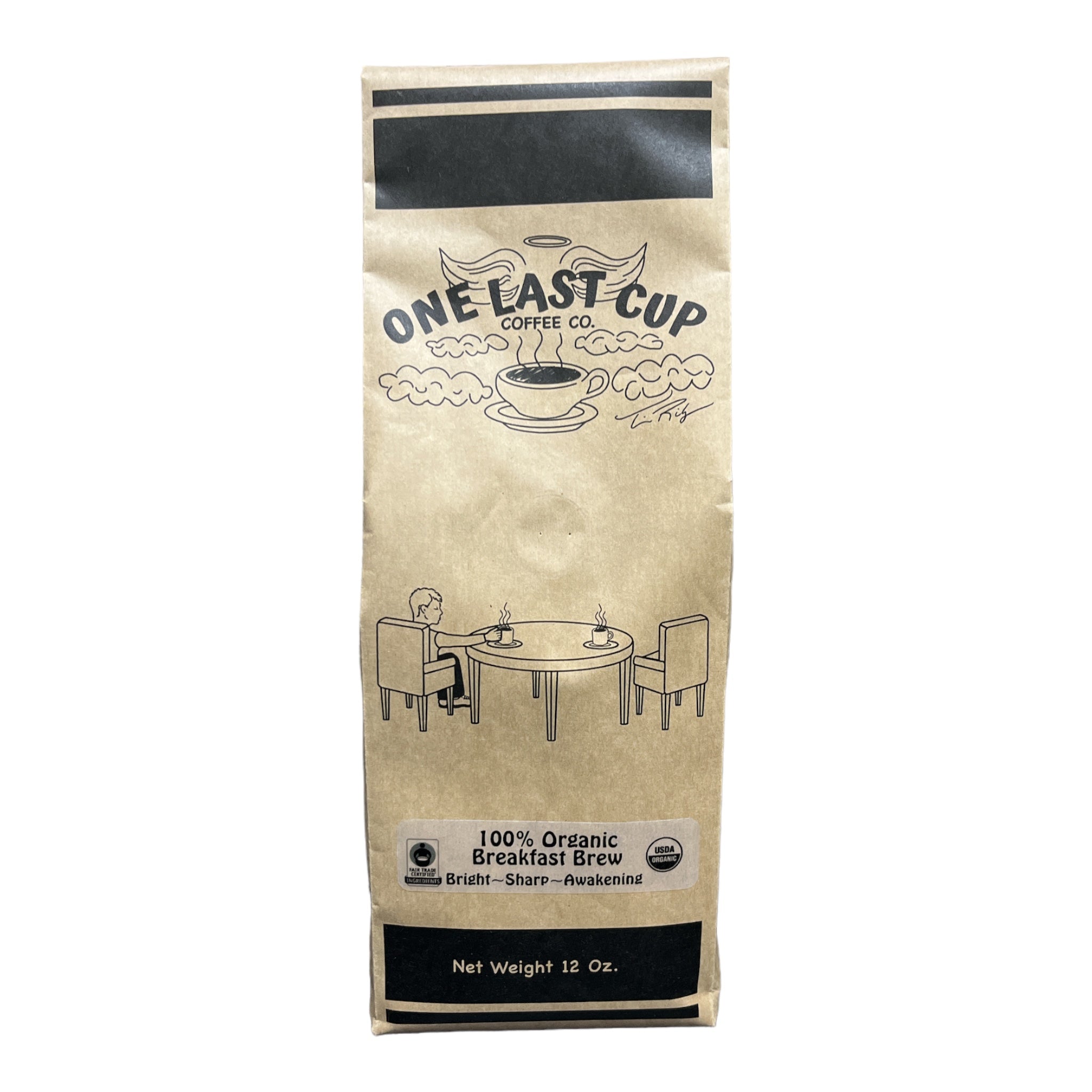 Coffee - 100% Organic Breakfast Brew – One Last Cup Coffee Co