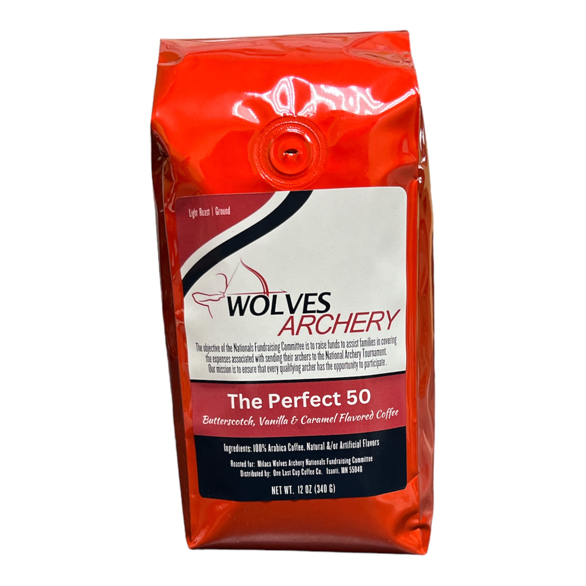 Milaca Wolves Archery - The Perfect 50 - Ground – One Last Cup Coffee Co